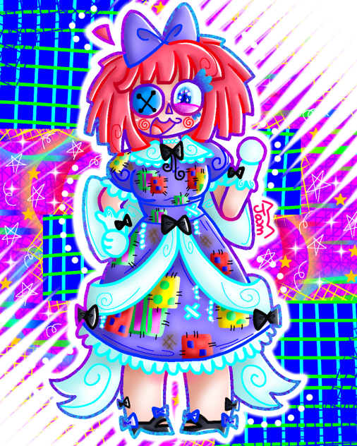 Ragatha from Digital Circus - ibisPaint