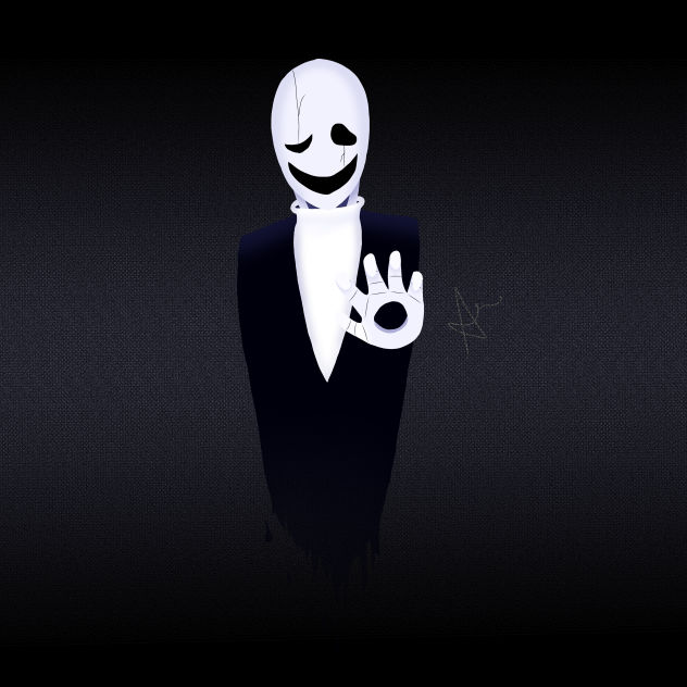 Gaster (Undertale) - ibisPaint