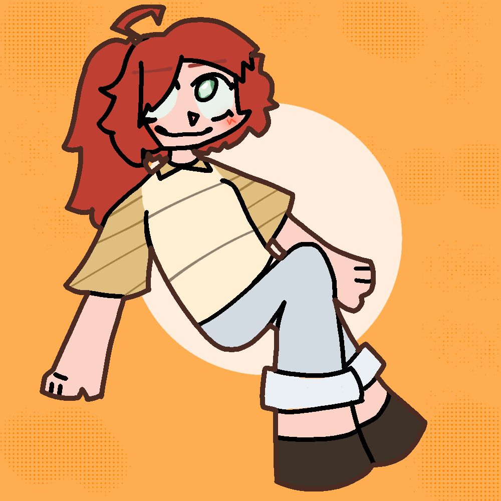 trying different art styles (kinda) - ibisPaint