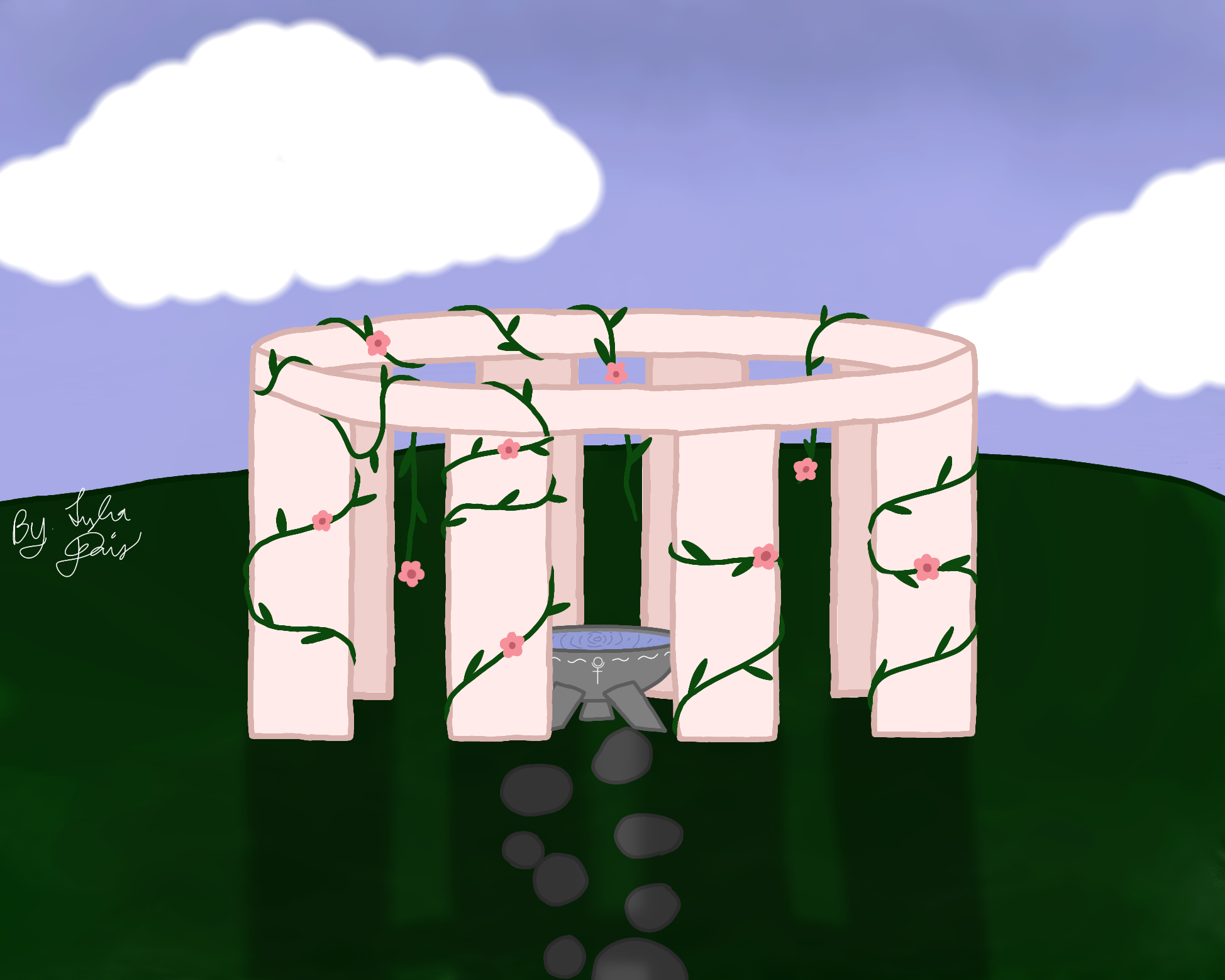 The temple - ibisPaint