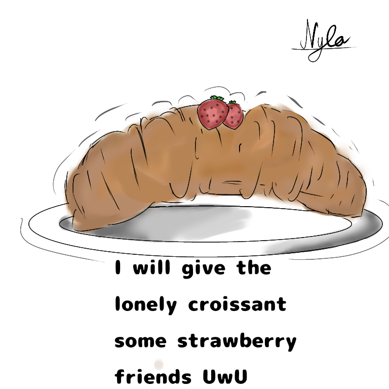 Croissant have friends UwU - ibisPaint