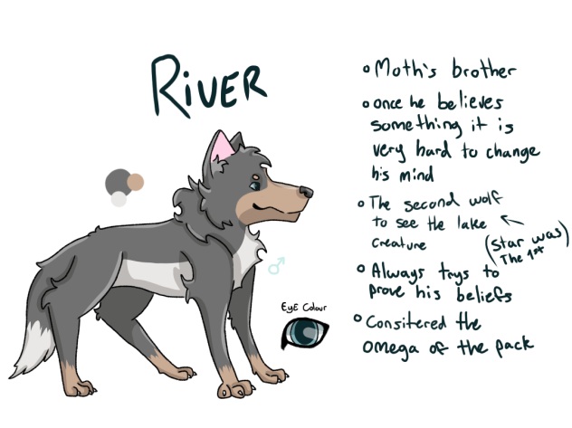River (beyond the shallows) - ibisPaint