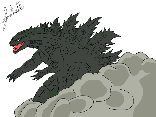 Godzilla - ibisPaint