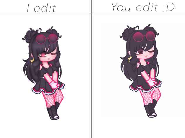 I edit you edit collab (oc provided) - ibisPaint