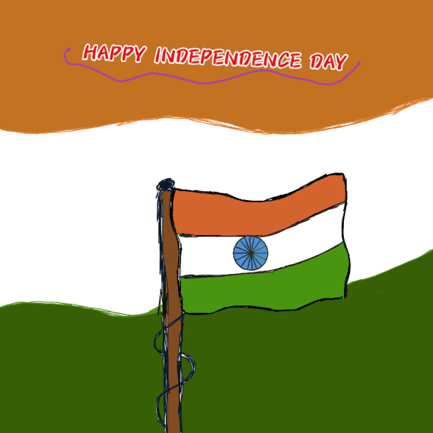INDIA INDIPENDENCE DAY - ibisPaint