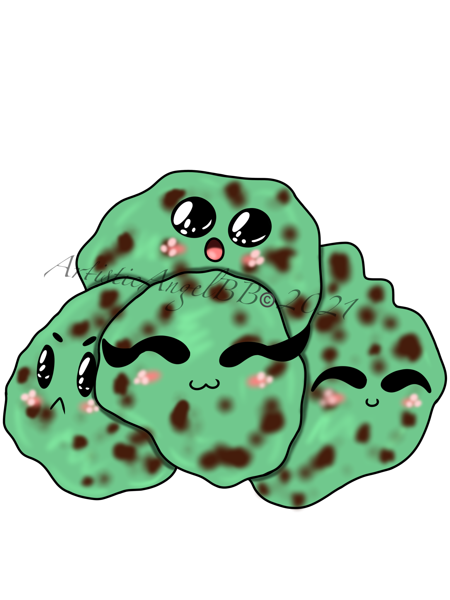 St Patrick’s Day Chocolate Chip Cookies - ibisPaint