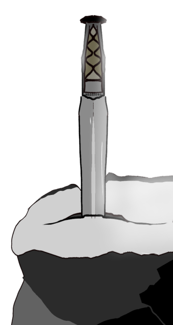 king arthur sword - ibisPaint