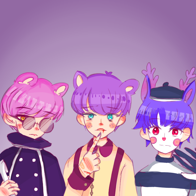 HTF. purple theme - ibisPaint