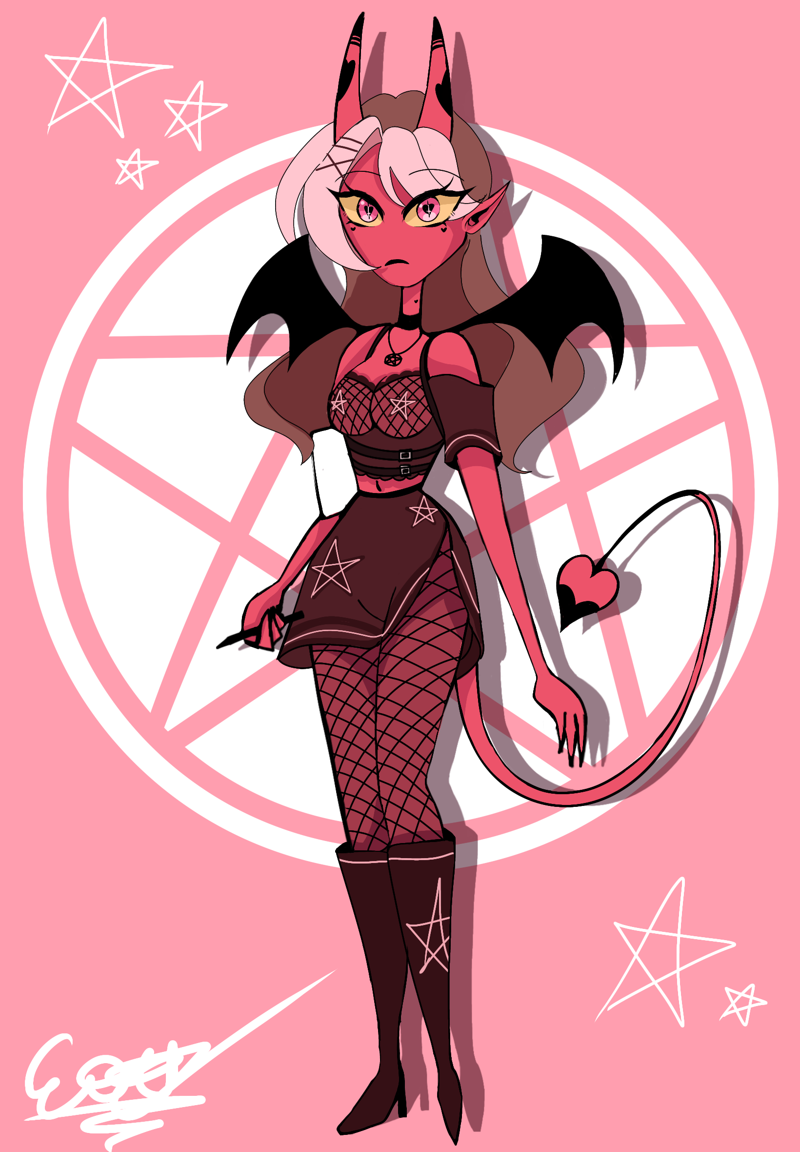 HB Me as a Succubi - ibisPaint
