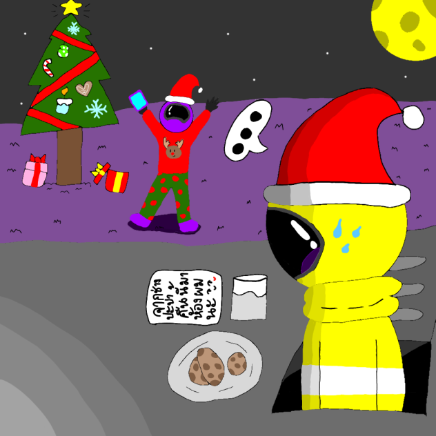 Super sus x Christmas - ibisPaint