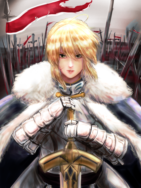 saber fgo - ibisPaint