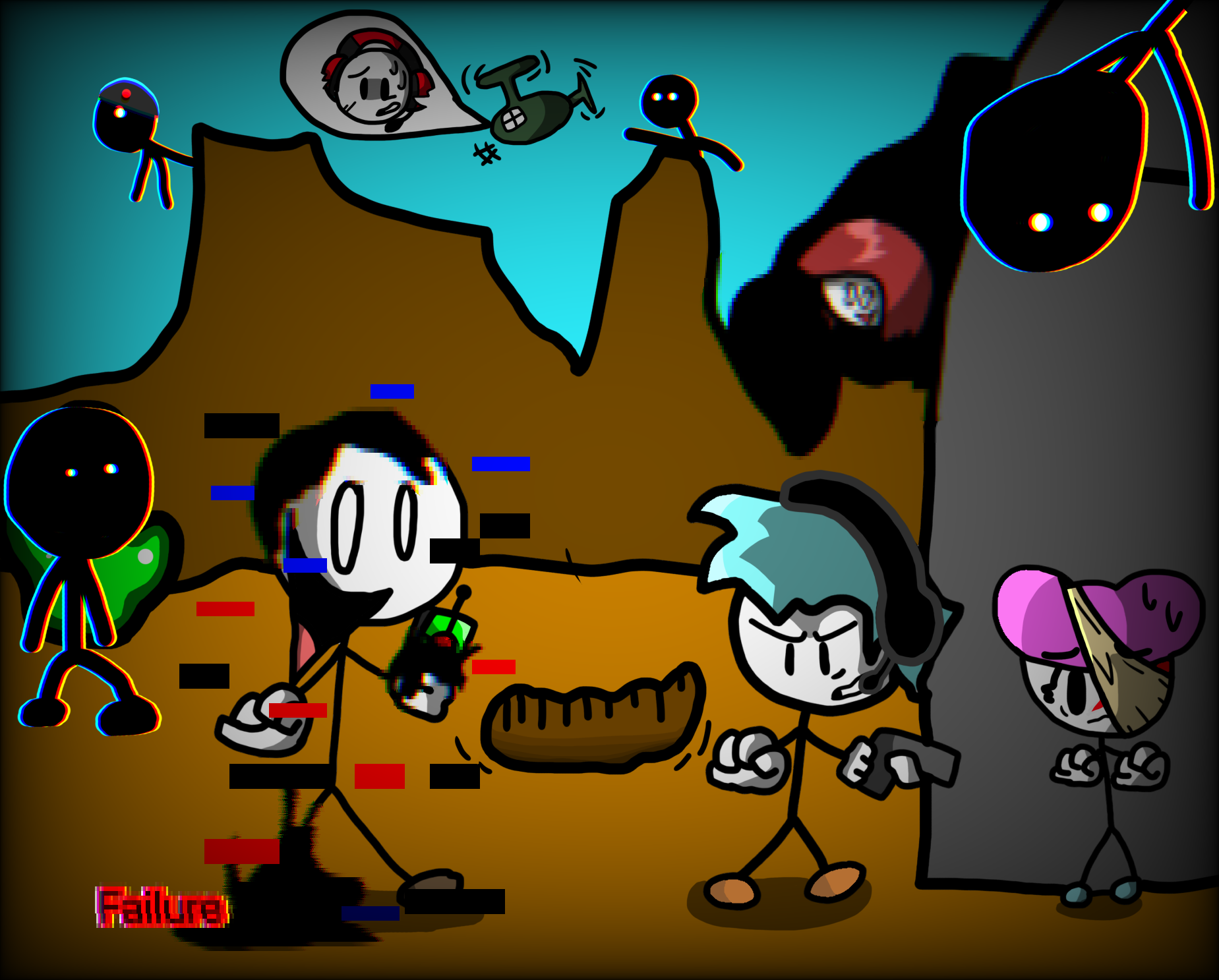 Corrupted Henry stickmin - ibisPaint