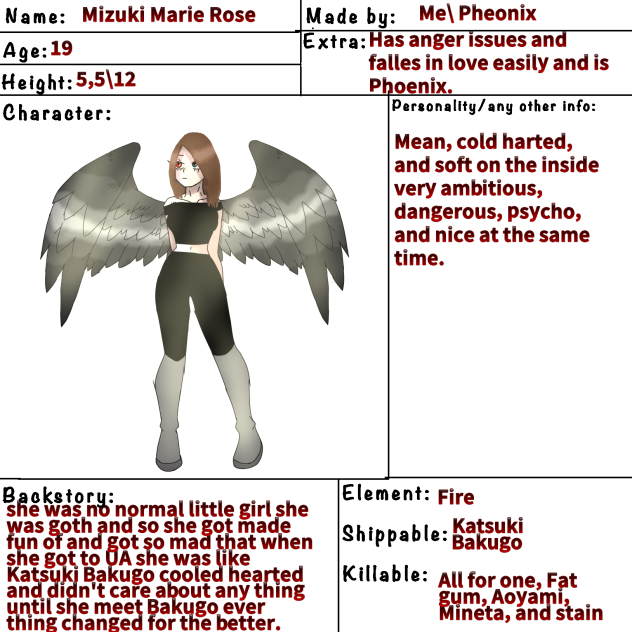 My Character in MHA - ibisPaint