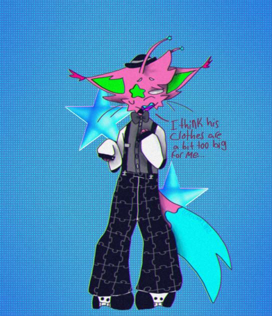 Mr Puzzles' clothes ★ - ibisPaint