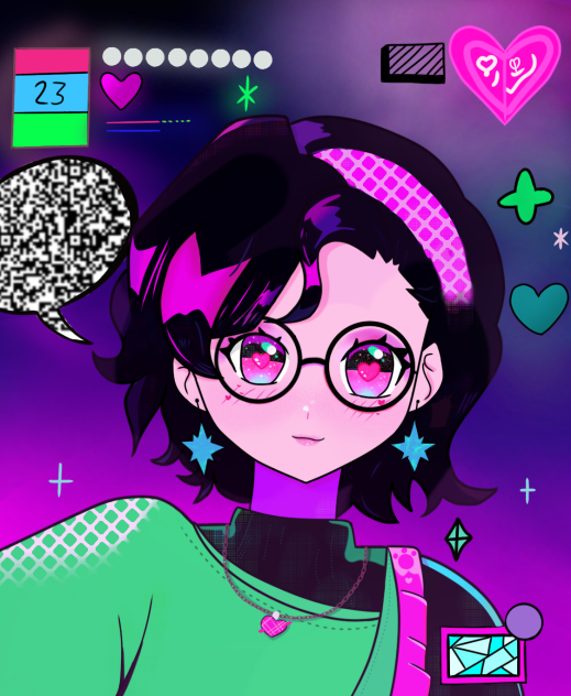 Gamer girl 126 - ibisPaint