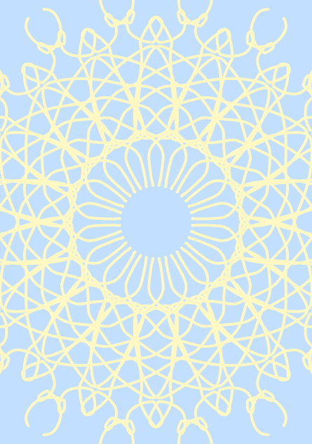 light blue and light yellow - ibisPaint