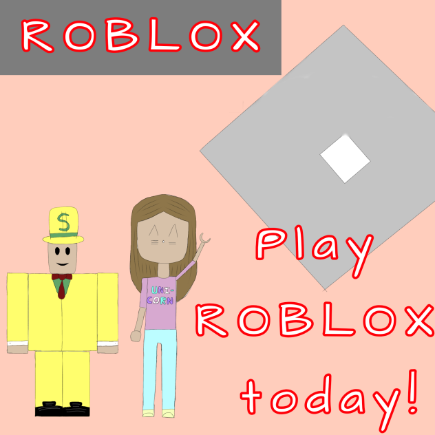 Roblox. me and Mr. rich. - ibisPaint