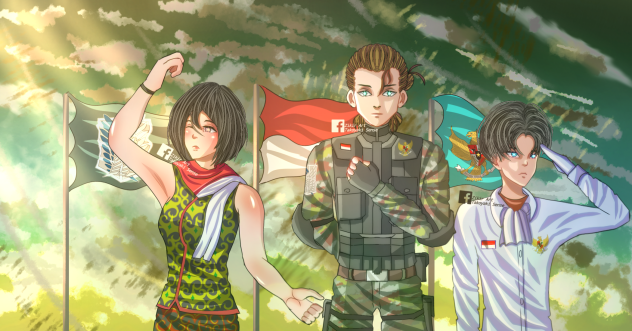 Attack on Titan Indonesian Version - ibisPaint