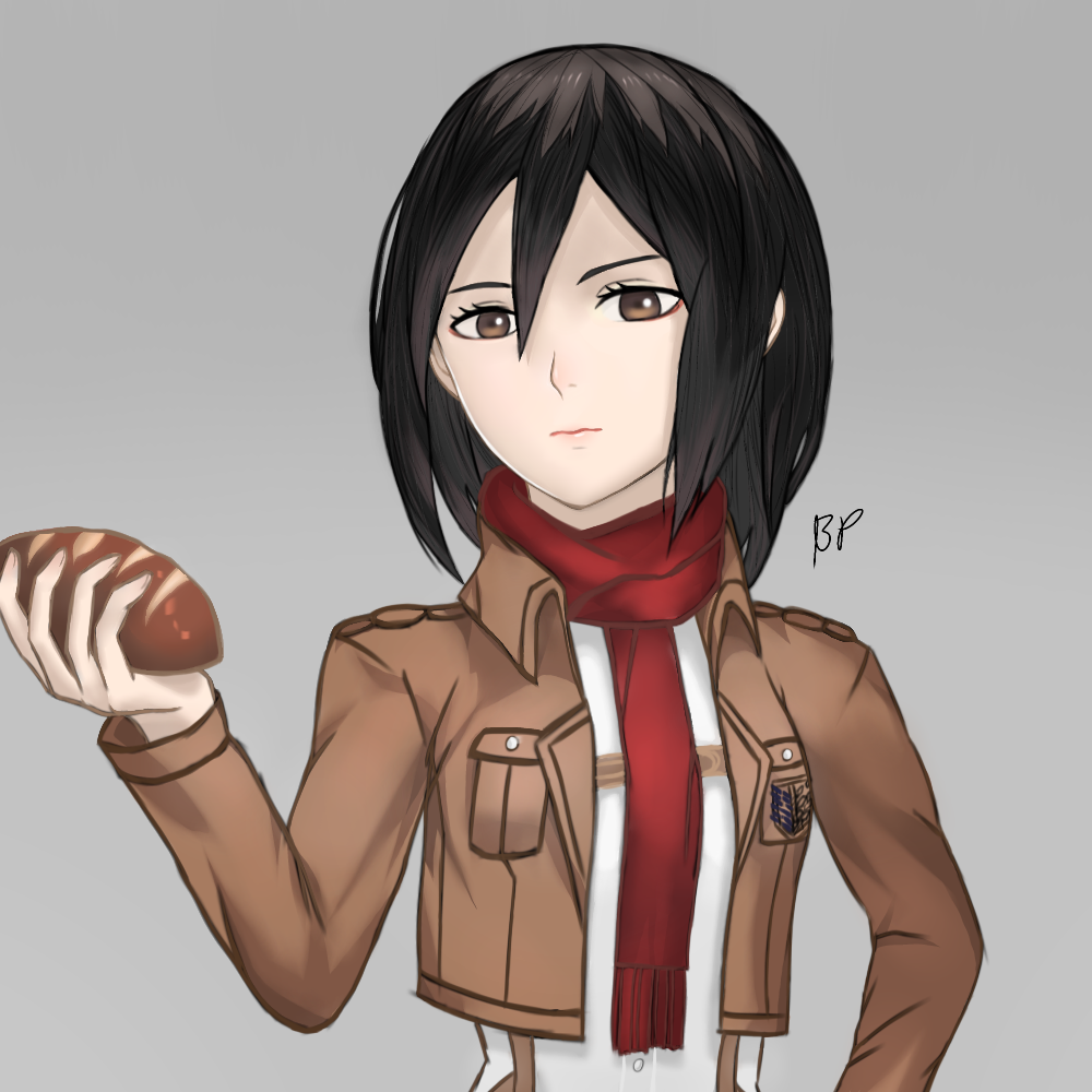 Mikasa Ackerman (fan art) - ibisPaint