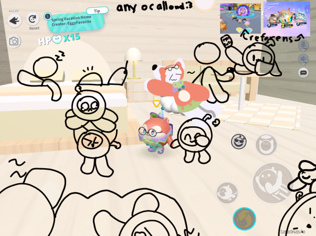 SleepOver Colab! Eggy - ibisPaint