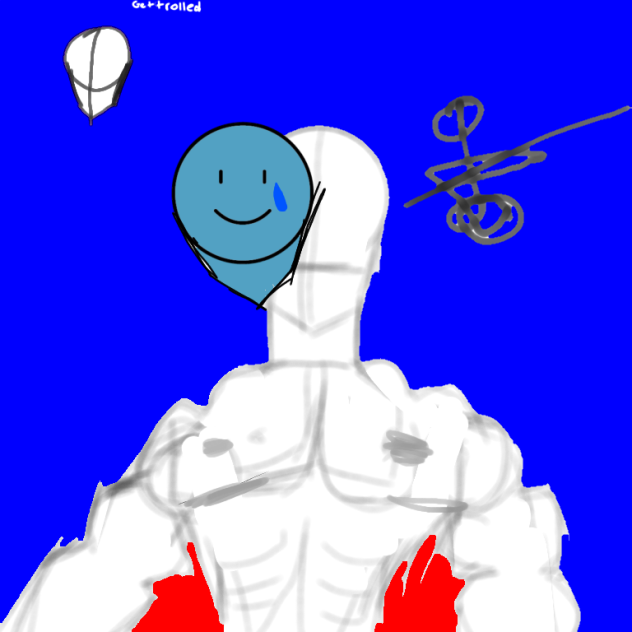 Buff juicy man 🤤 (look at the top right) - ibisPaint