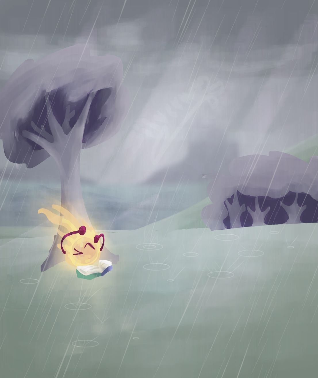 Raining - ibisPaint