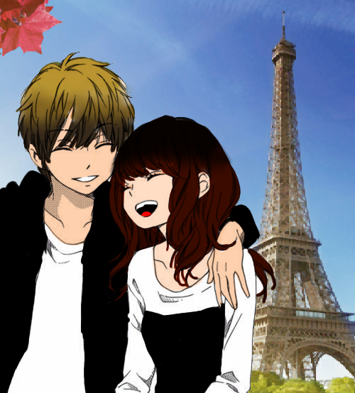 a viagem a Páris - ibisPaint