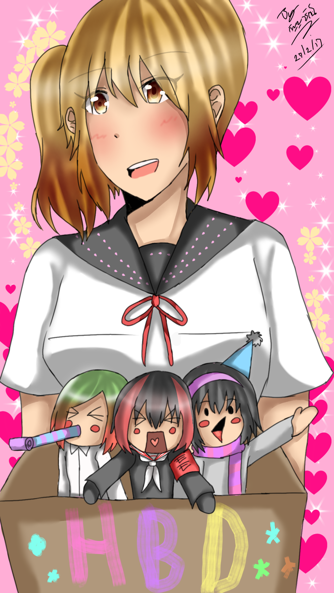 HBD P'pim Hikari - ibisPaint