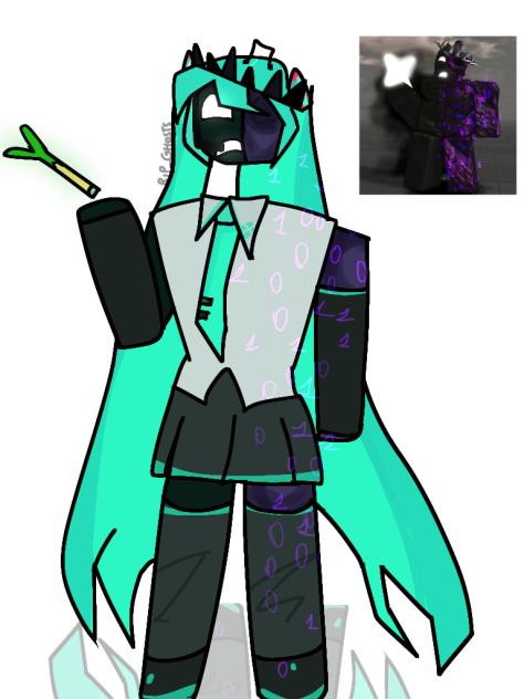 Noli Hatsune Miku - Forsaken Roblox - ibisPaint