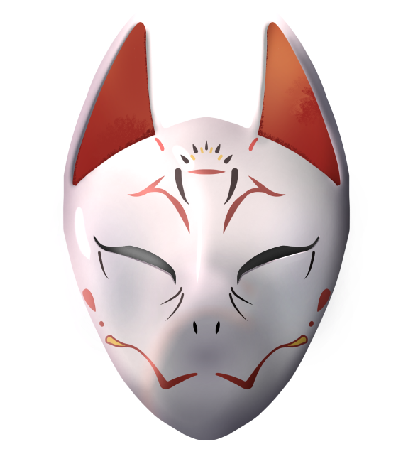 Kitsune Mask 01 - ibisPaint