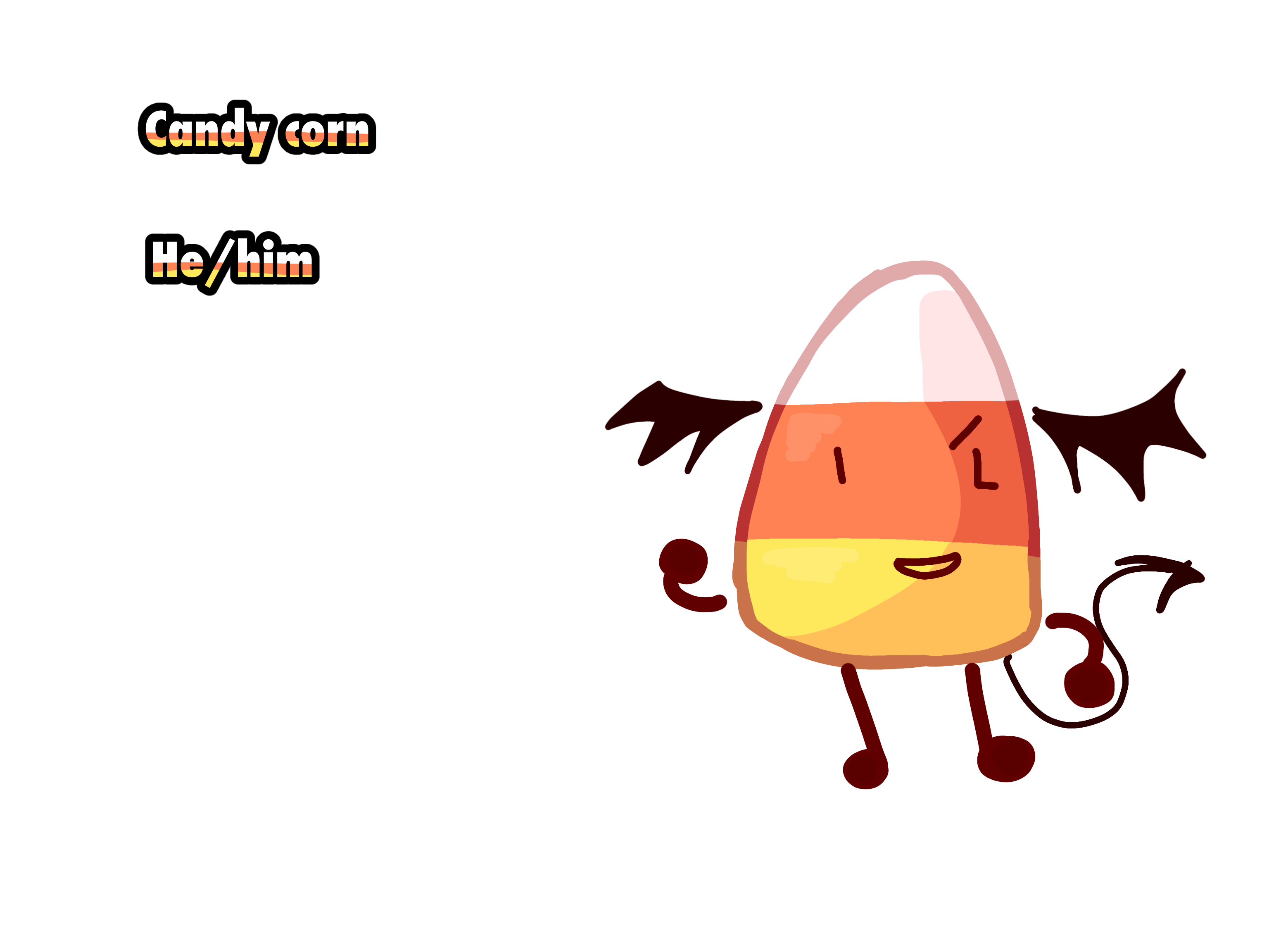 Candy corn - new OC - ibisPaint