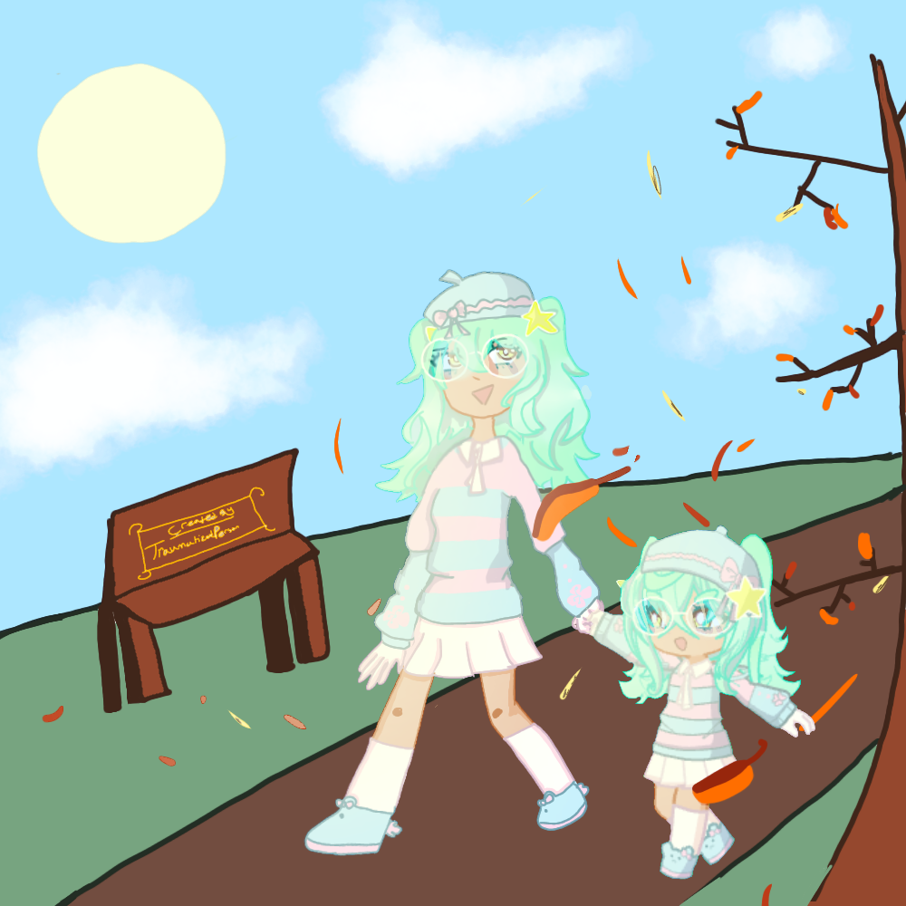 I drew my gl2 OC in my style!!! - ibisPaint