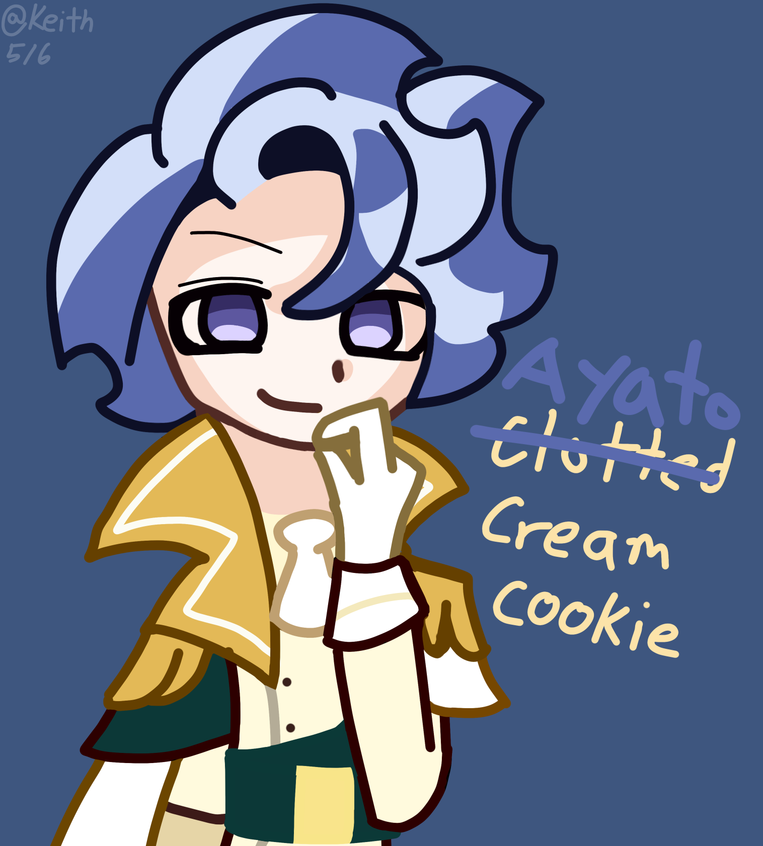 Ayato cream cookie - ibisPaint
