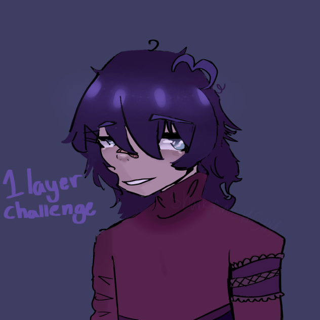 1 layer challenge - ibisPaint