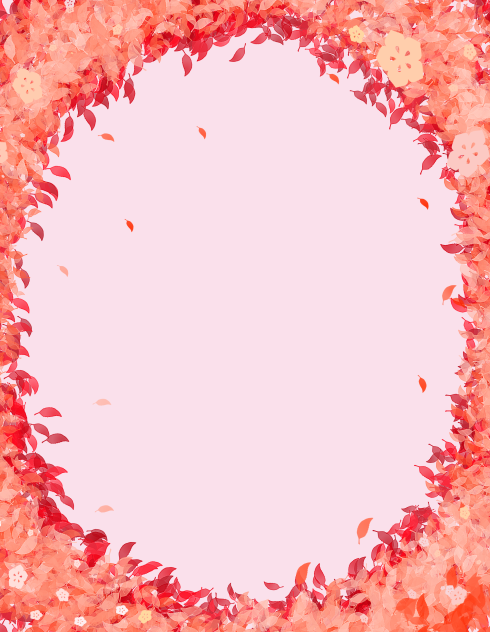 flower frame - ibisPaint