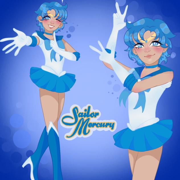 Sailor Mercury - ibisPaint