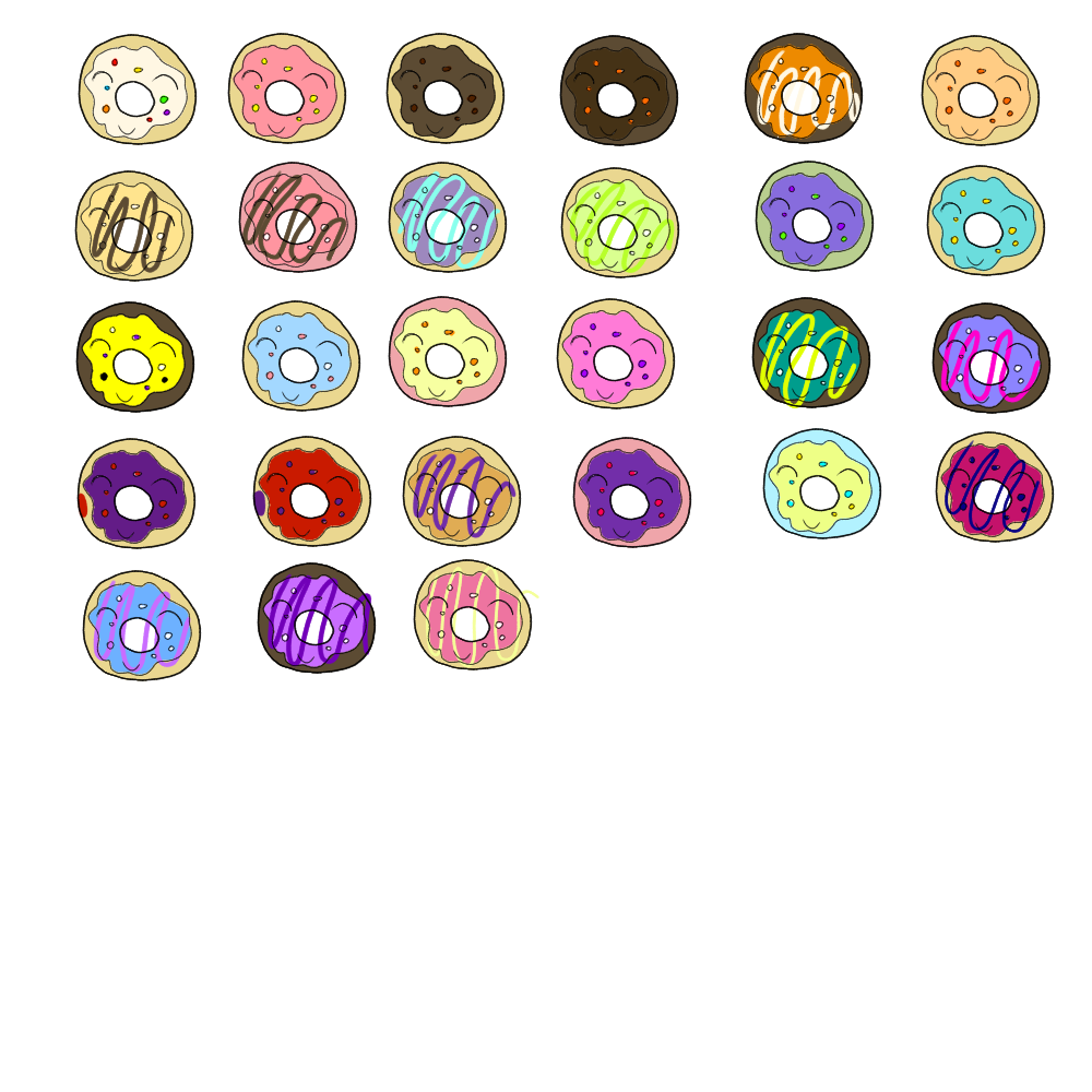 DONUTS!!!! - ibisPaint