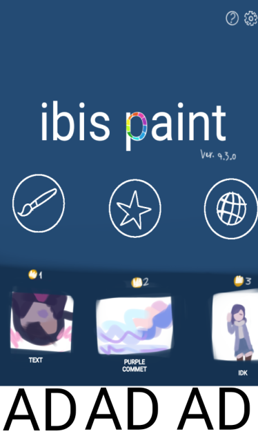 ibis paint home screen - ibisPaint