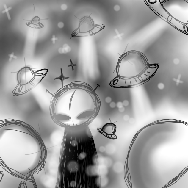 ALIEN INVAsion - ibisPaint
