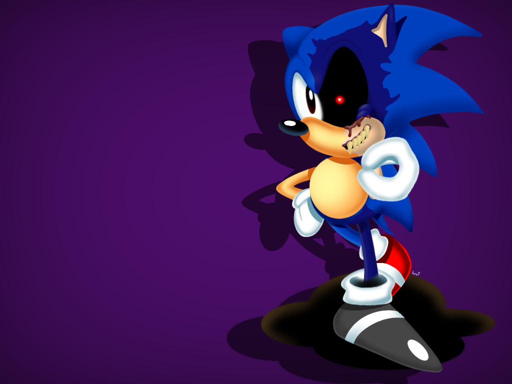 Sonic.exe OG Render Redraw - ibisPaint