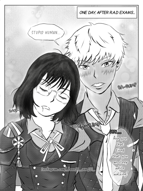 Mammon & My OC - ibisPaint