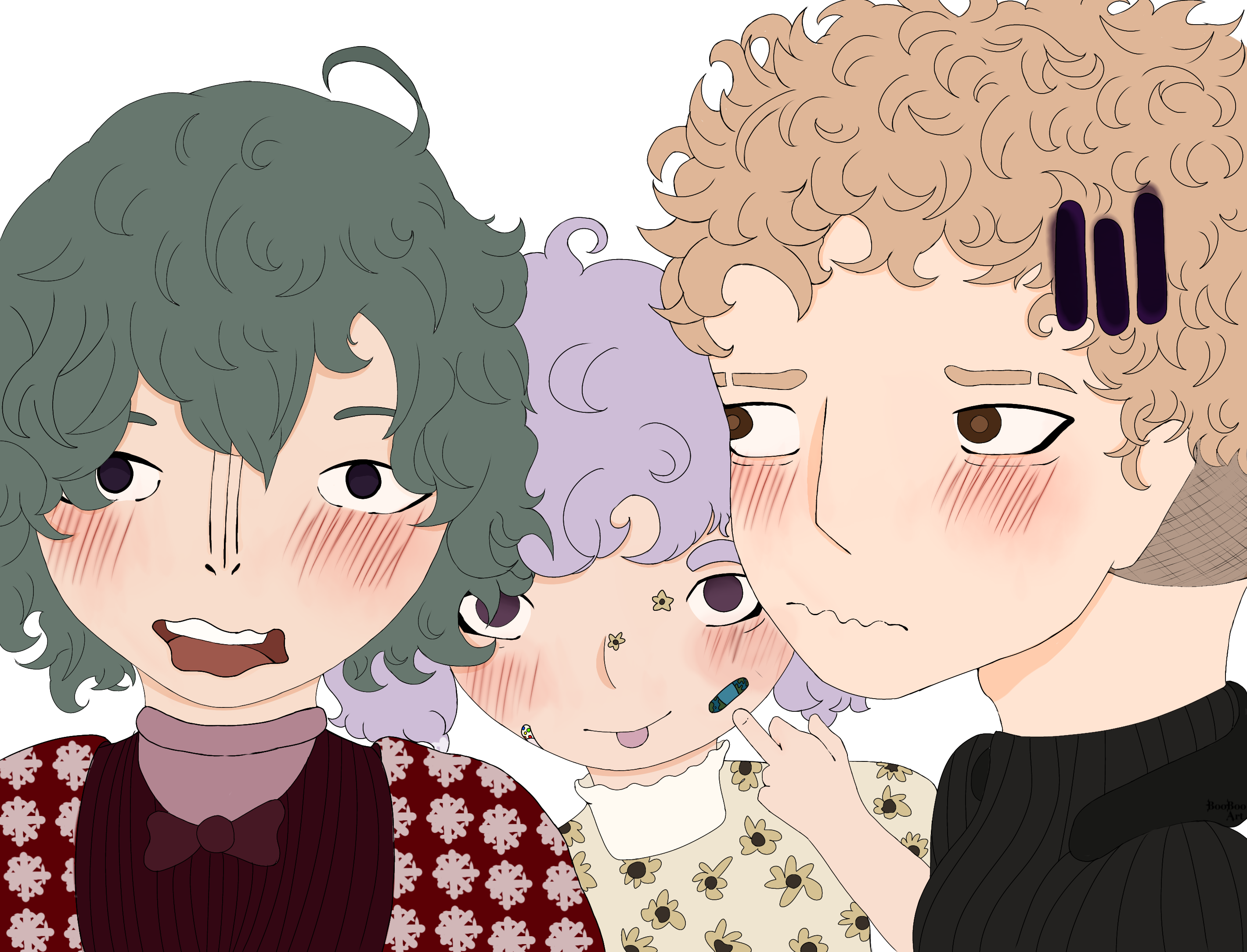 Drunk friends - ibisPaint