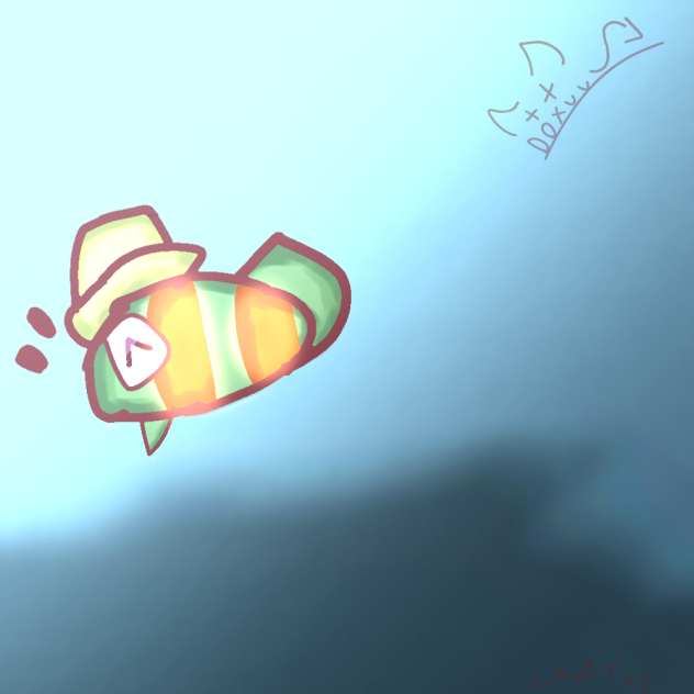 Cowboy fish! - ibisPaint