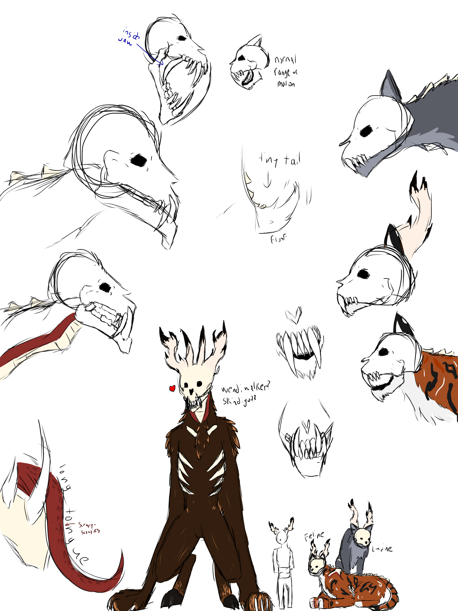 Wendigo or Skinwalker OC - ibisPaint