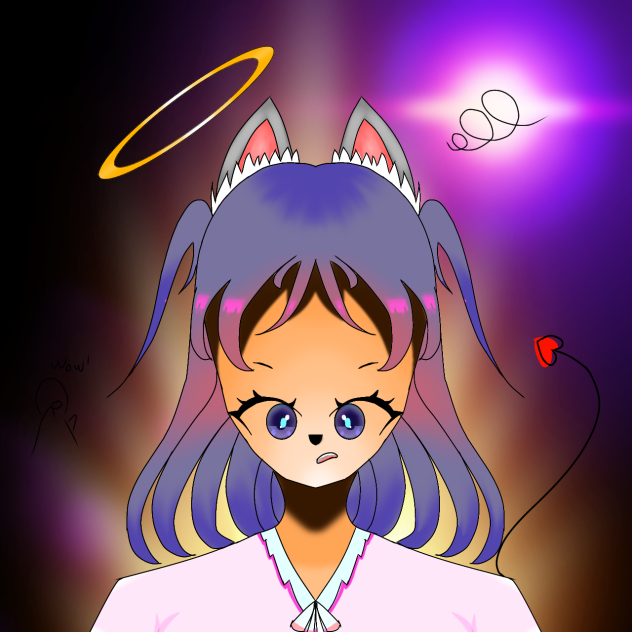 Angel Demon girl - ibisPaint