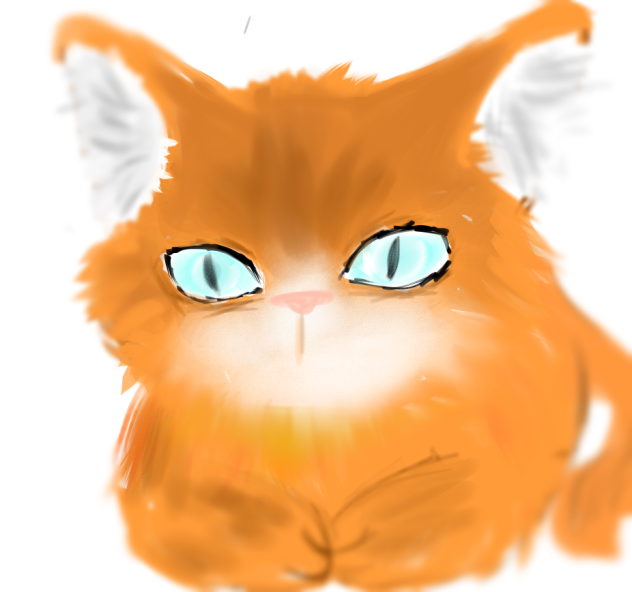 silly orange car - ibisPaint