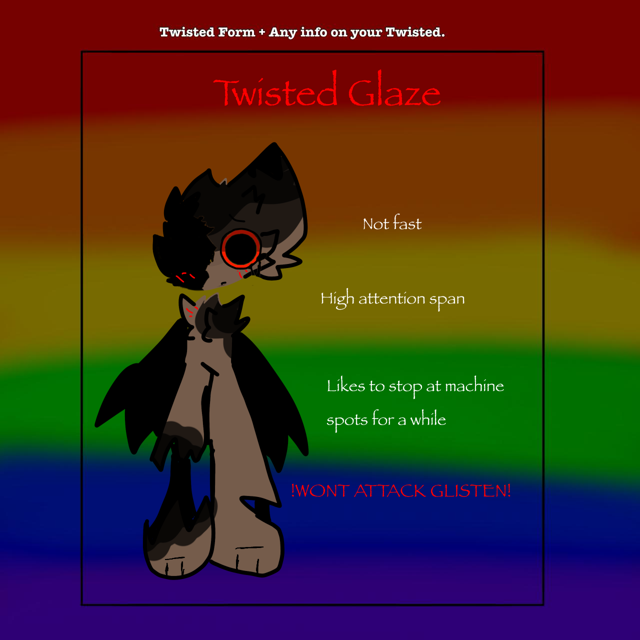 Twisted Glaze DANDYS WORLD OC! - ibisPaint