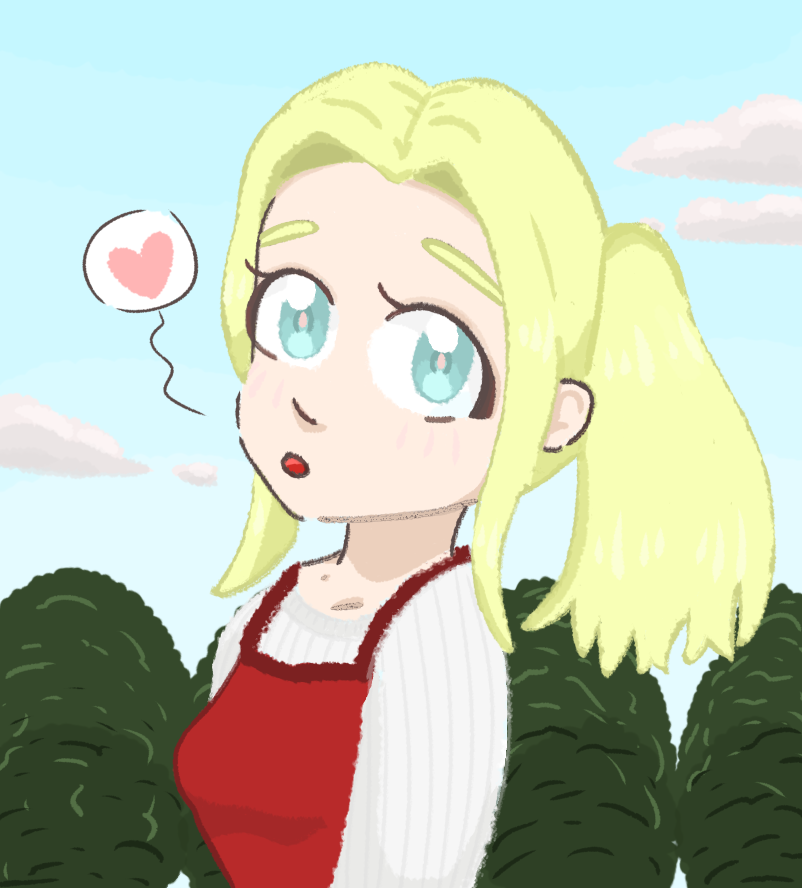 The love in her eyes - ibisPaint