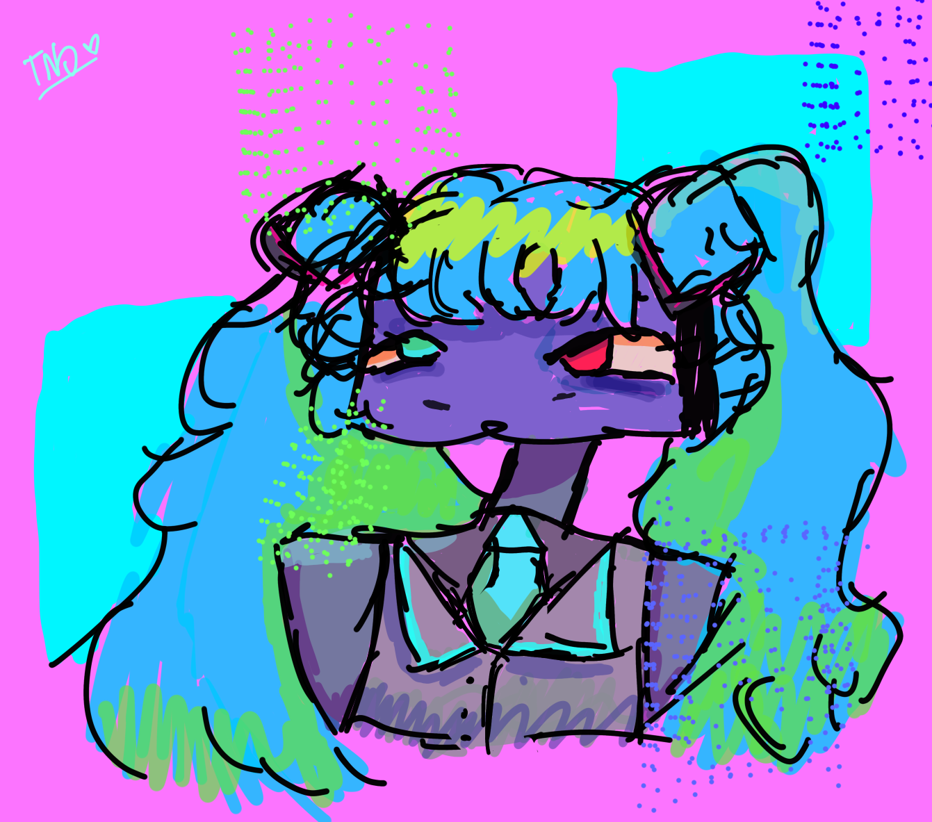 Voxune Miku - ibisPaint