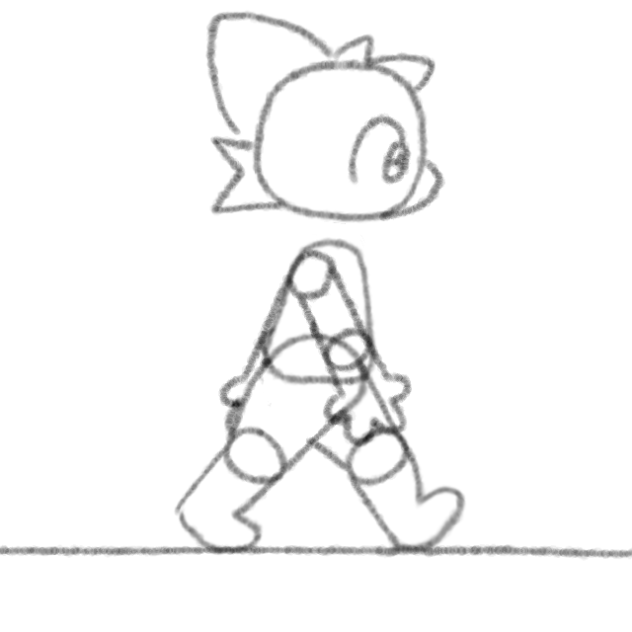 Walk Cycle 2 - ibisPaint